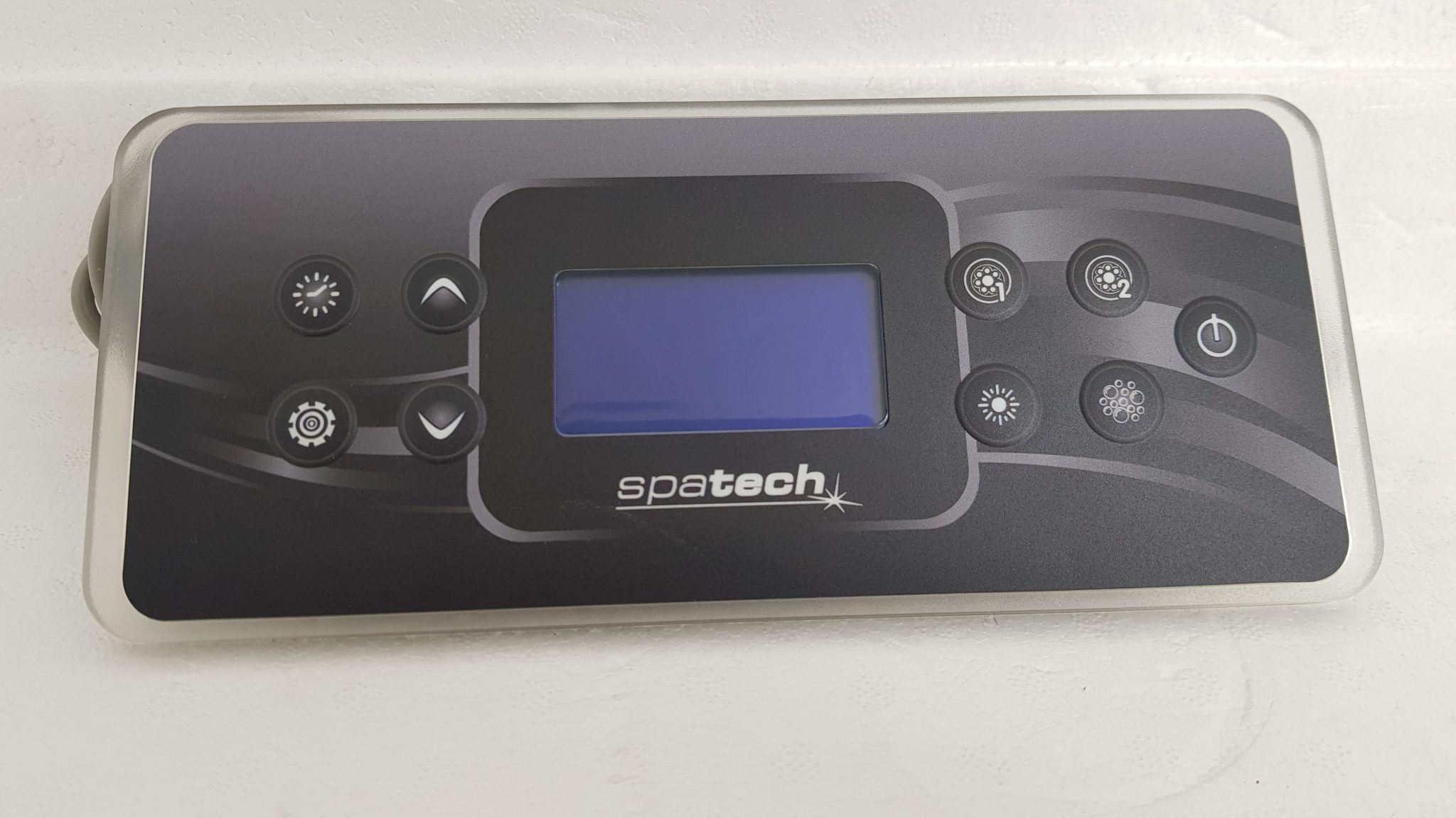 Spa-Tech 2 Pump Touchpad and Overlay - Parts 4 Spas