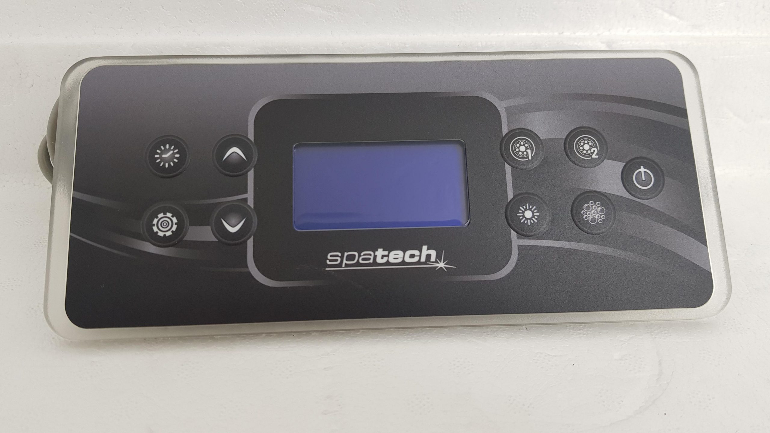 Spa-Tech 2 Pump Touchpad and Overlay - Parts 4 Spas